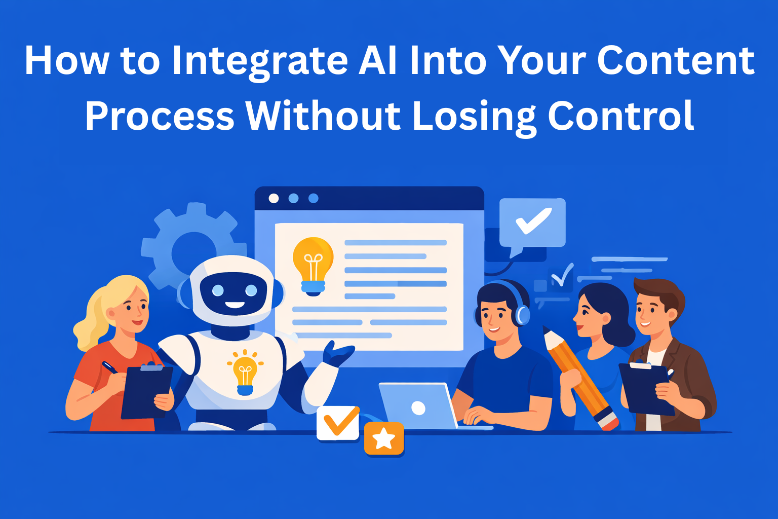 How to Integrate AI Into Your Content Process Without Losing Control